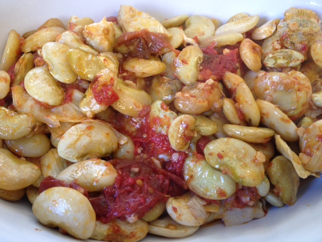 Fresh Lima Beans with Roasted Tomatoes and Artichokes – Andrea's Garden ...