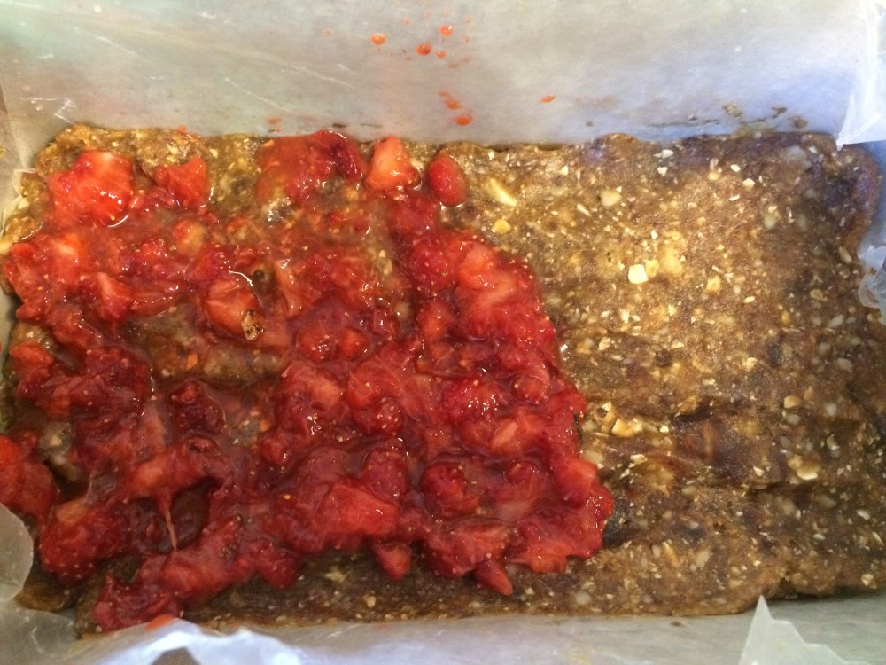 Strawberry Date Bars – Andrea's Garden Cooking