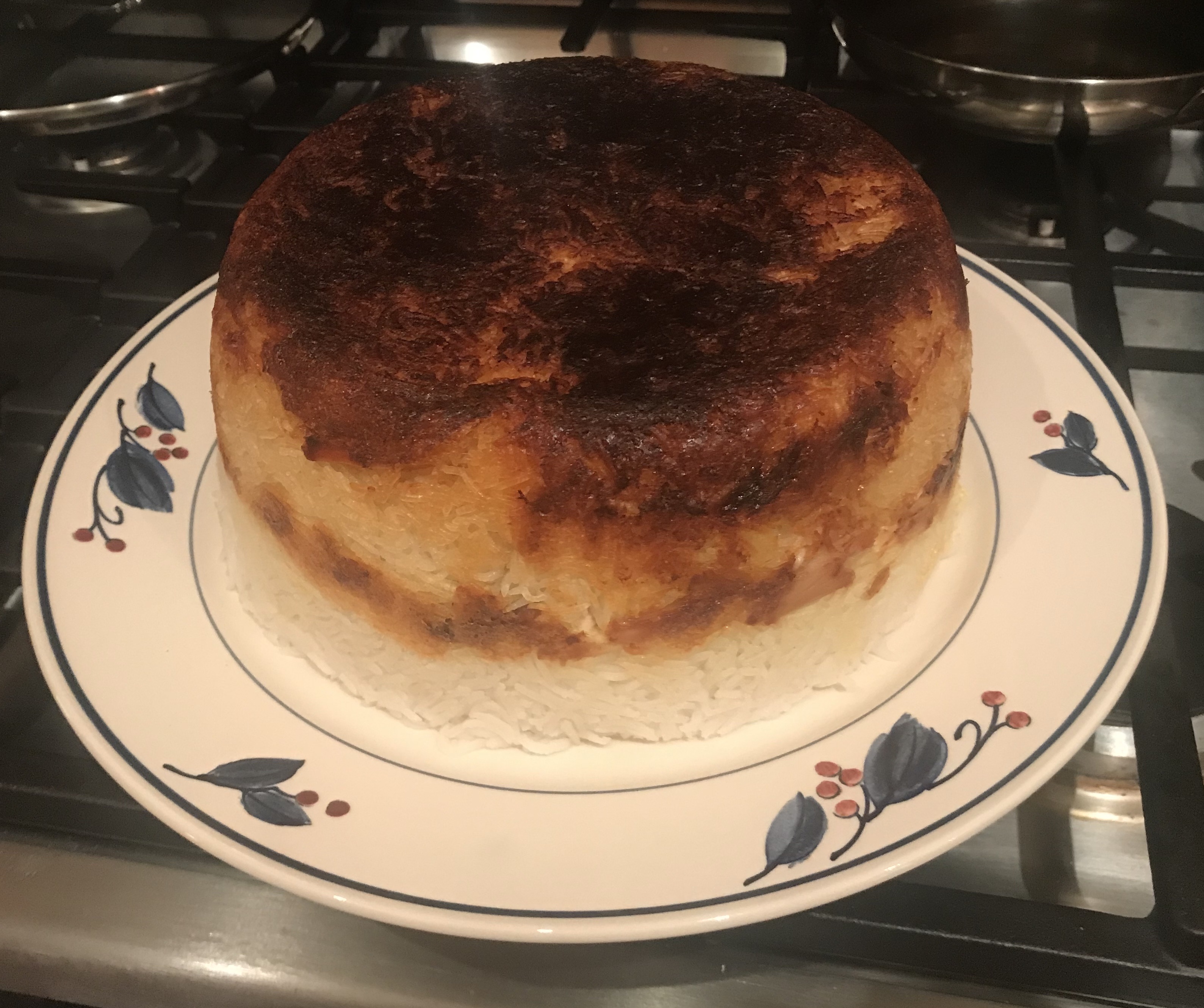 Tah Chin (Persian Rice with Chicken, Saffron & Yogurt) – revisited ...