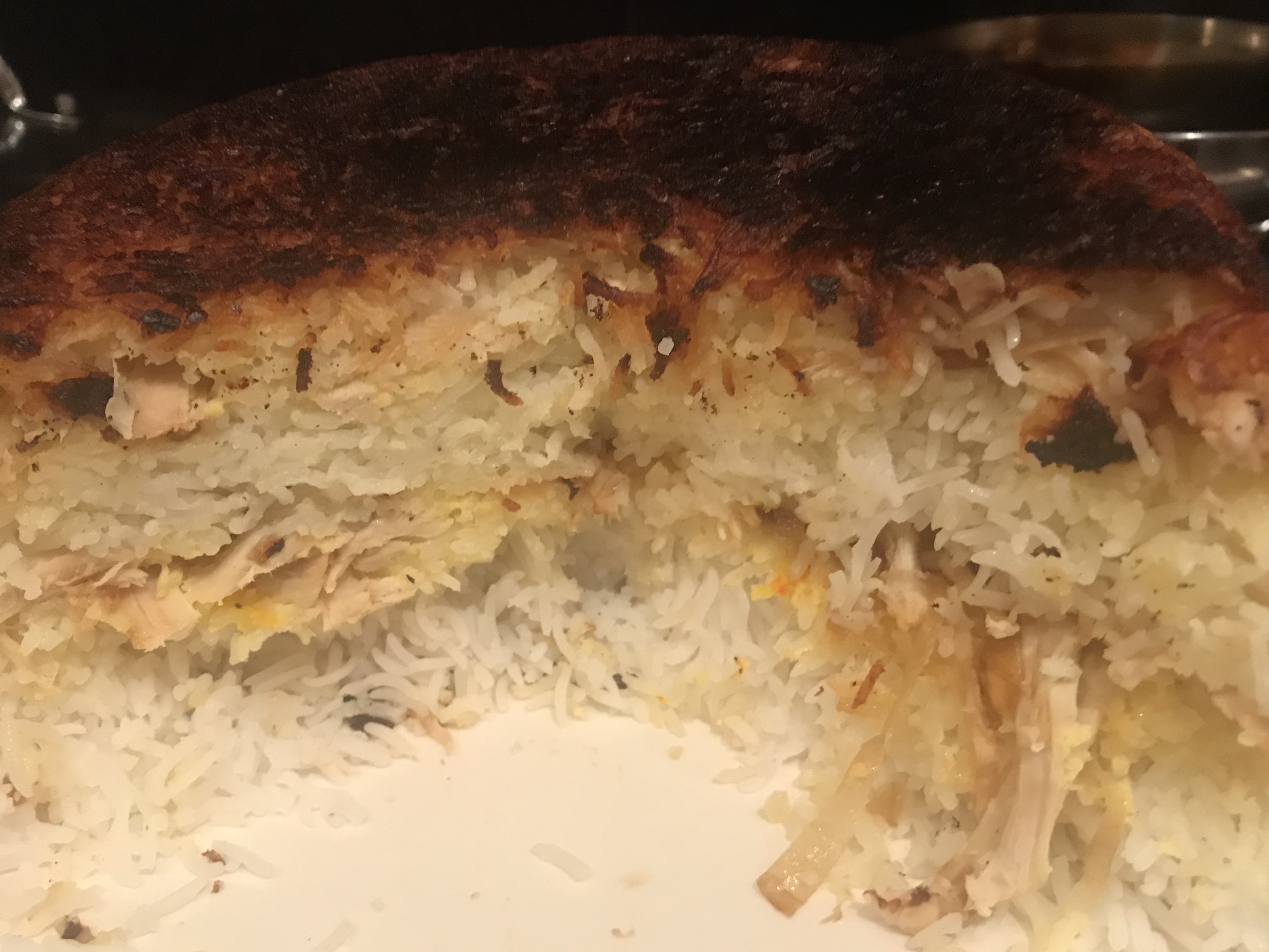 Tah Chin (Persian Rice with Chicken, Saffron & Yogurt) – revisited ...