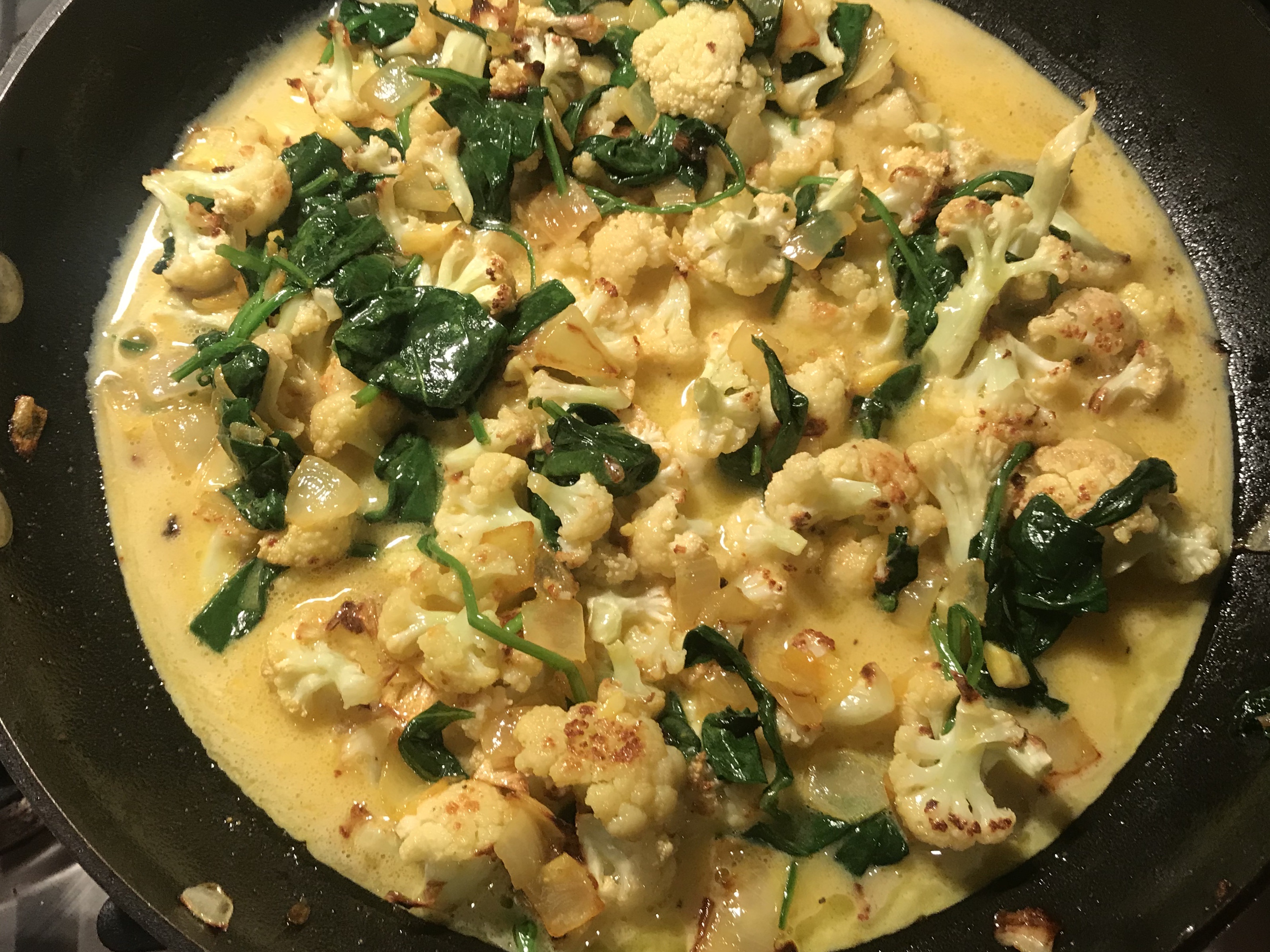 Kuku Gol Kalam- Roasted Cauliflower Frittata – Andrea's Garden Cooking