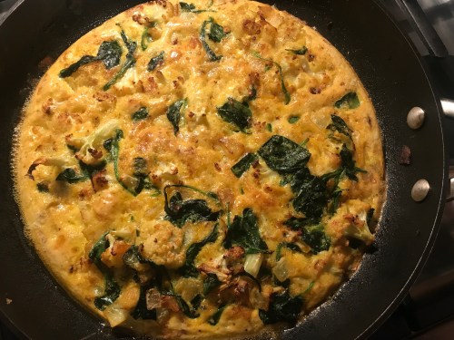 Kuku Gol Kalam- Roasted Cauliflower Frittata – Andrea's Garden Cooking