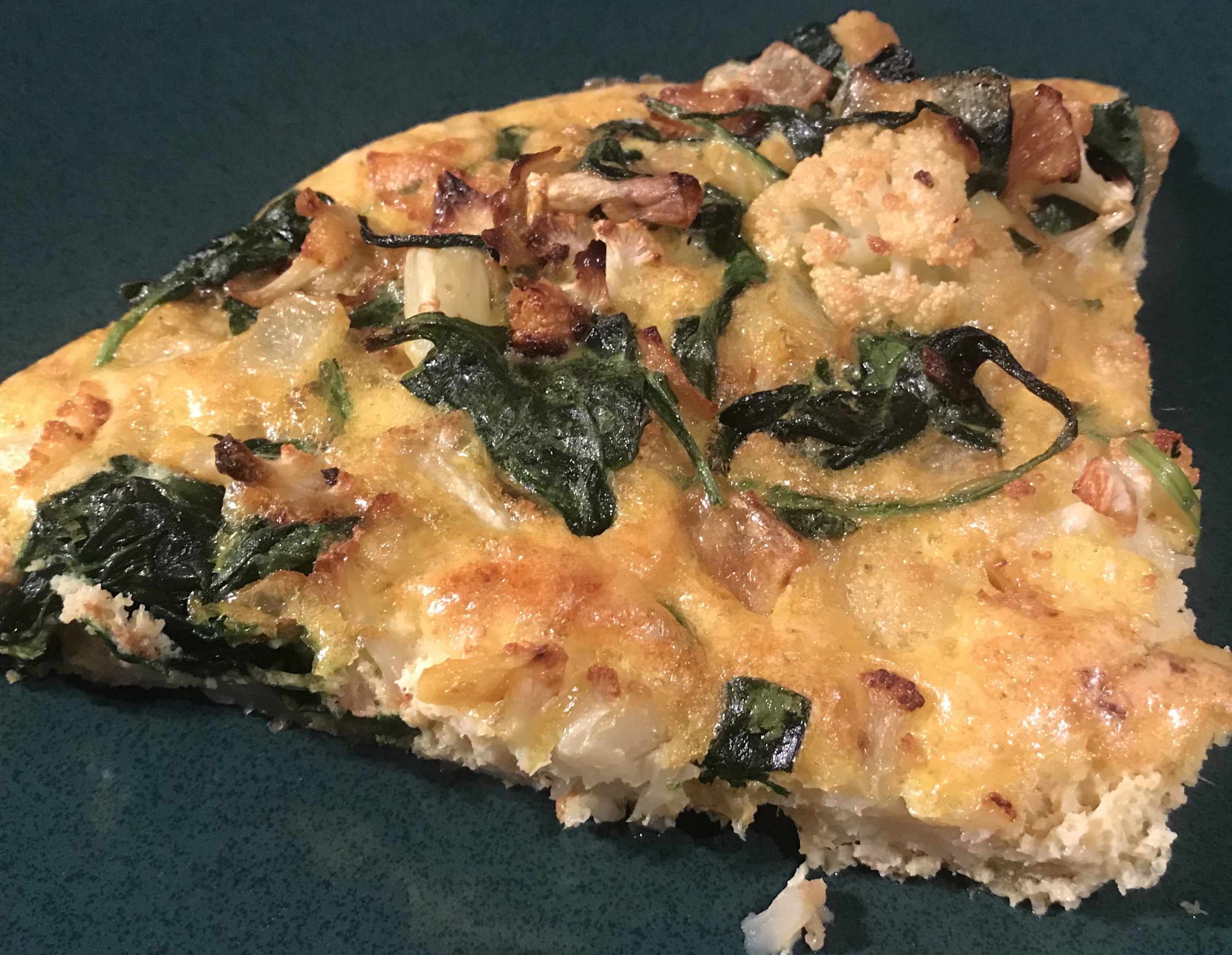 Kuku Gol Kalam- Roasted Cauliflower Frittata – Andrea's Garden Cooking